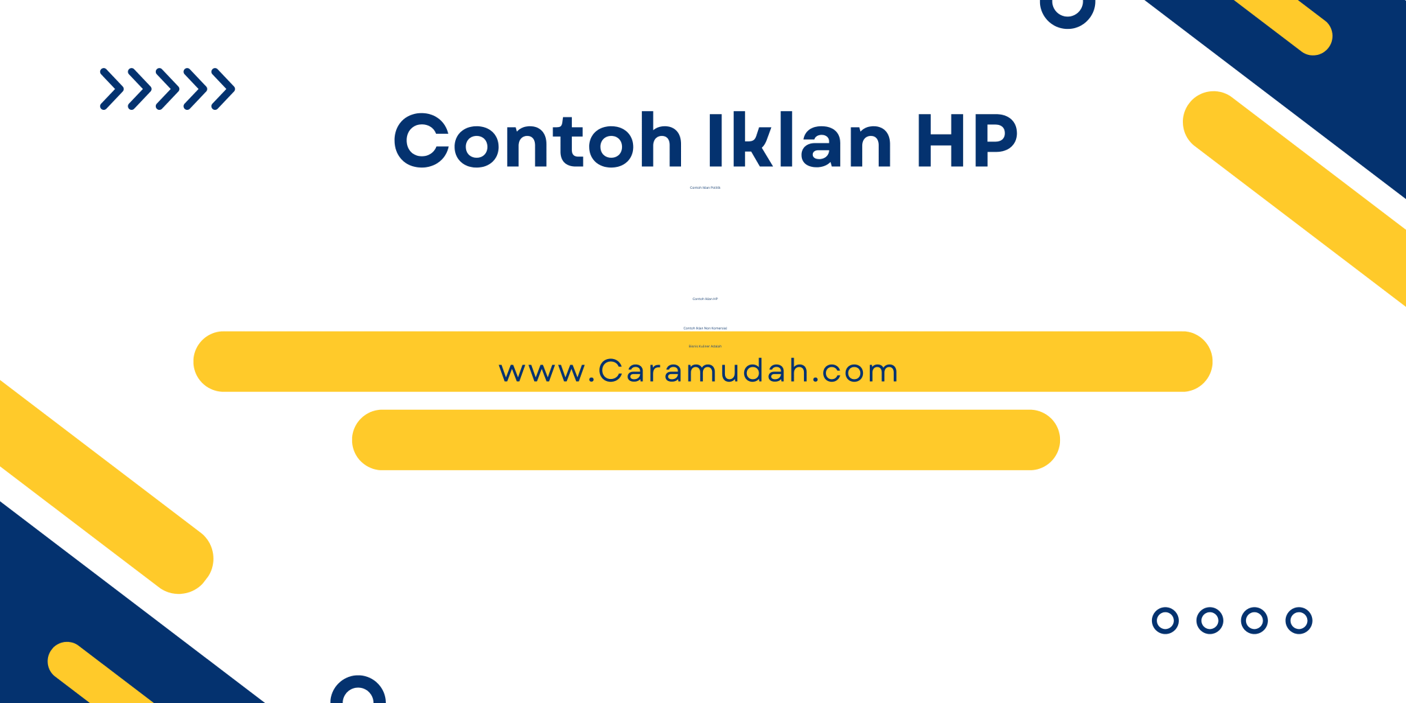 13+ Contoh Iklan HP yang Menarik Beserta Gambarnya